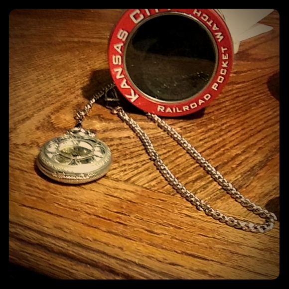 Accessories | Kansas City Railroad Pocket Watch | Poshmark